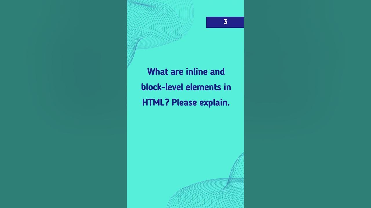 Top 10 HTML Interview question #shorts #youtubeshorts - YouTube
