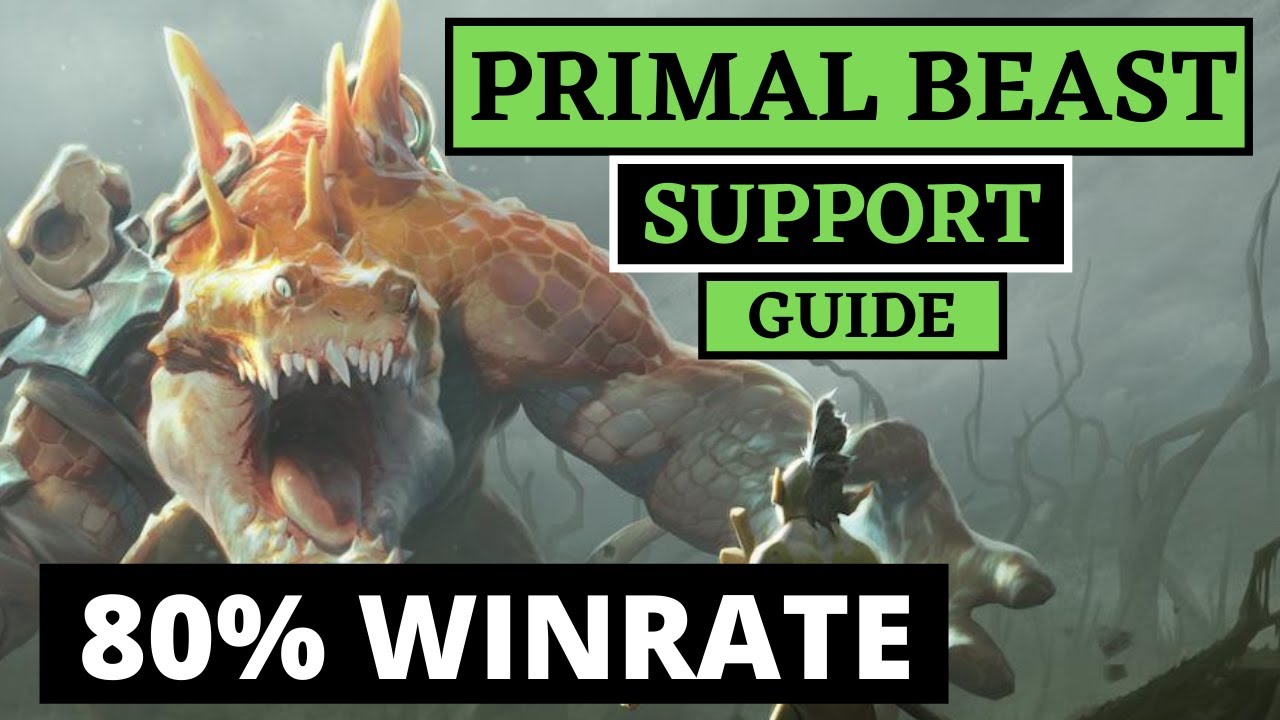 80% WINRATE - Primal Beast Support Guide - How To Play Primal Beast ...