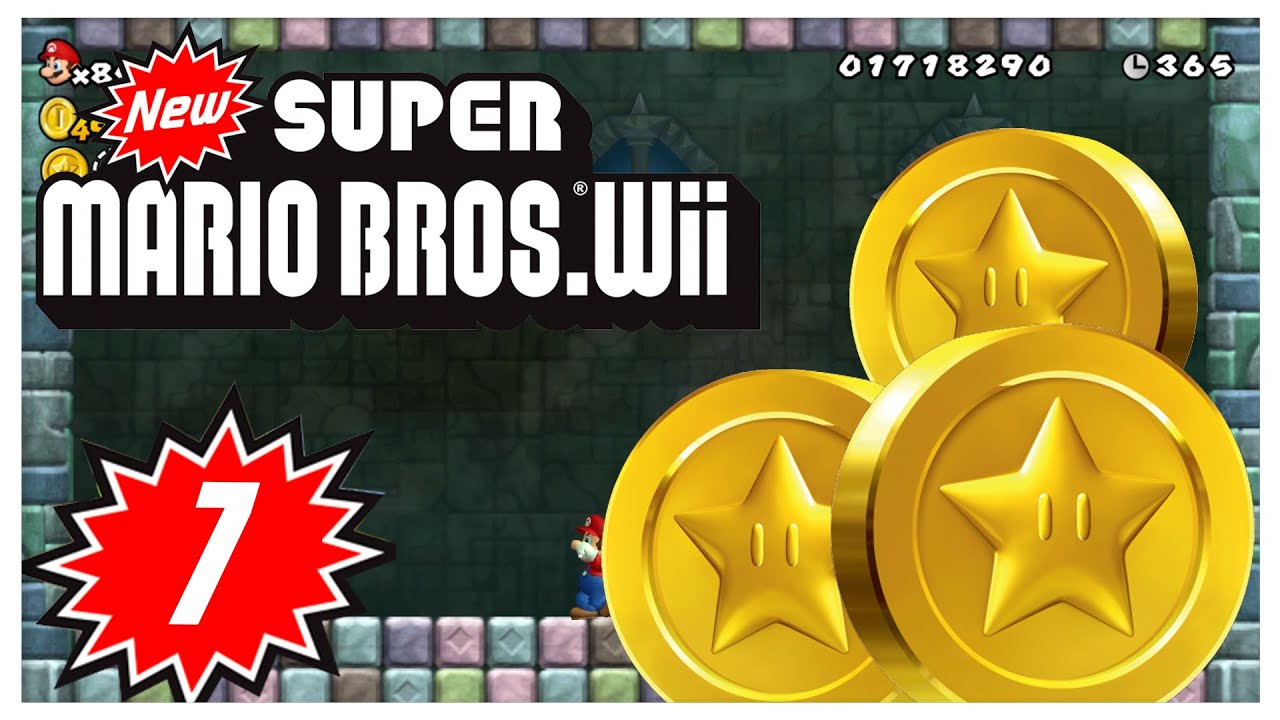 Let's Play NEW SUPER MARIO BROS. WII Part 7: Star Coin Fluch! - YouTube