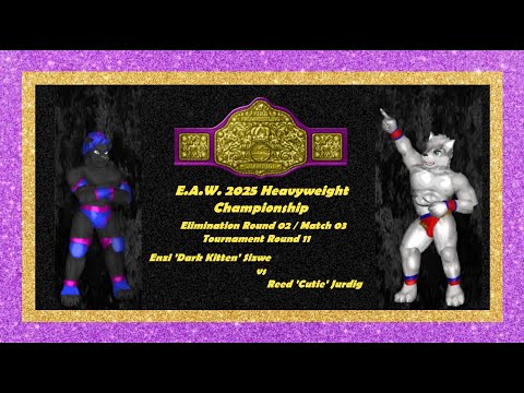 E.A.W. 2025 Heavyweight Championship Match 11 - Reed vs Enzi, Ballbusting Match between Fetish Boys!