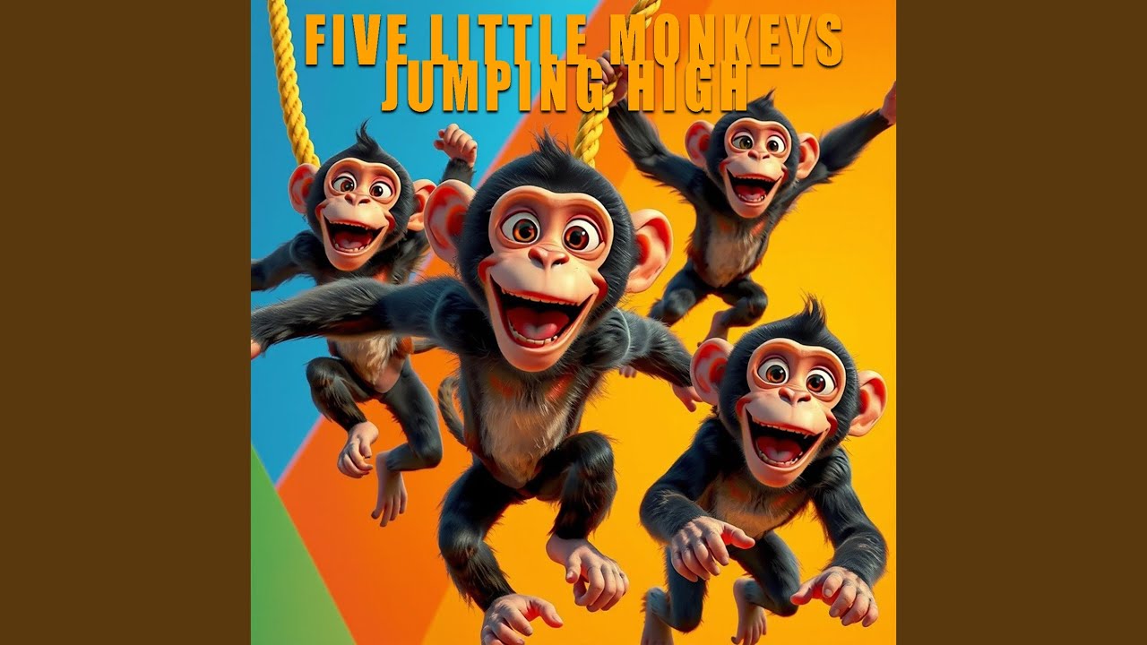 Five Little Monkeys Jumping High - YouTube