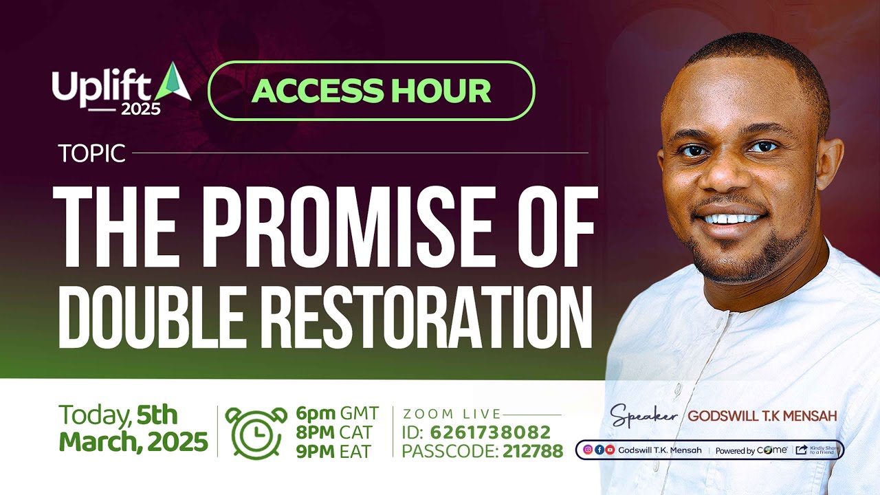 ACCESS HOUR || Wednesday, 5th March, 2025 - YouTube