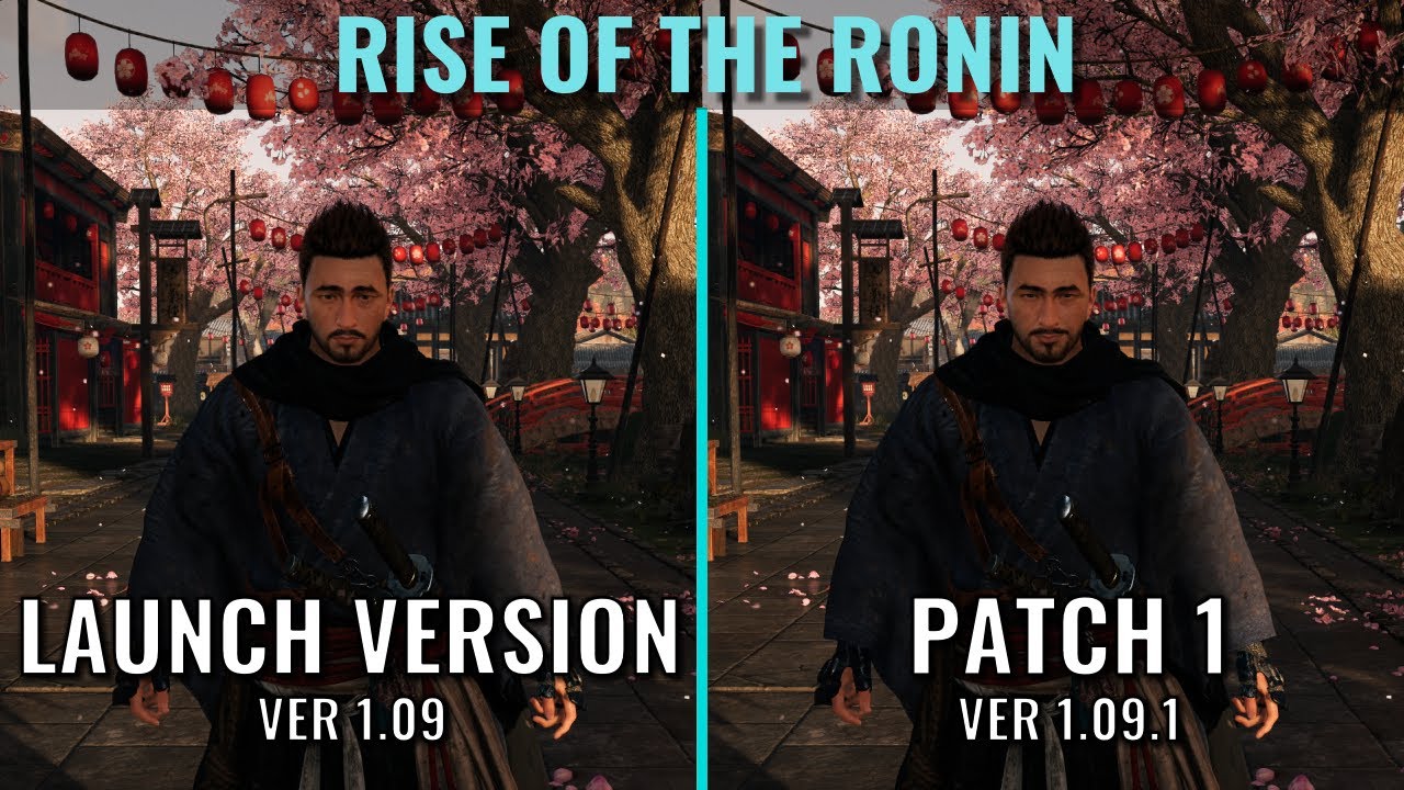 Rise of the Ronin - Patch 1 - Version 1.09.0.1 - RTX 3070 - 1440p - Benchmark - YouTube