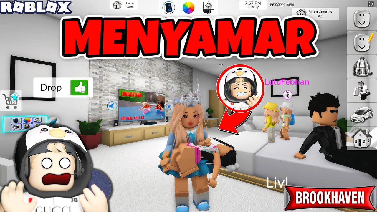 AKU Menyamar Menjadi IBU SUS adopt 5 bayi rame banget Di Brookhaven 🏡RP ...