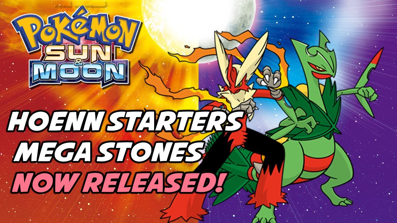 Blazikenite, Swampertite, and Sceptilite NOW RELEASED! Here's How to ...