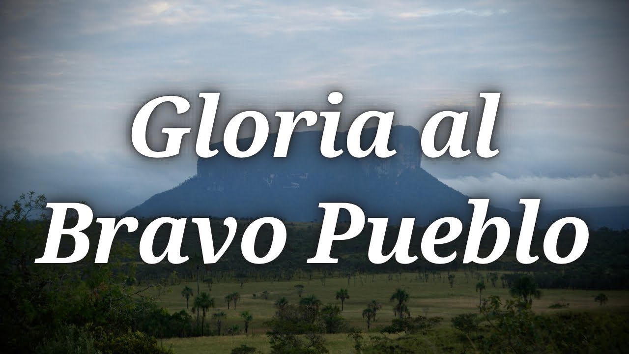 "Gloria al Bravo Pueblo" - National anthem of Venezuela - YouTube
