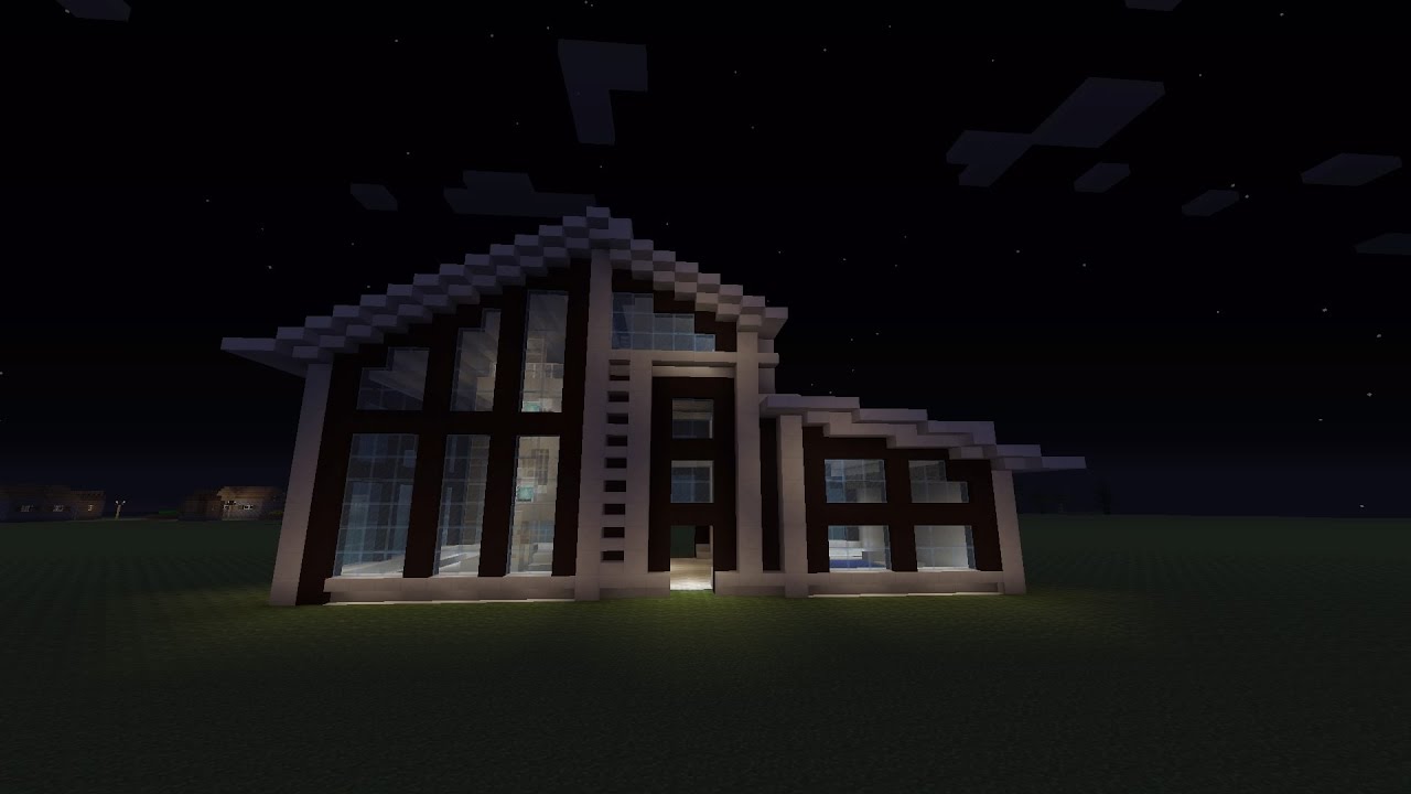 Minecraft Modern HOUSE/CLUBHOUSE - walkthrough part 4 - YouTube