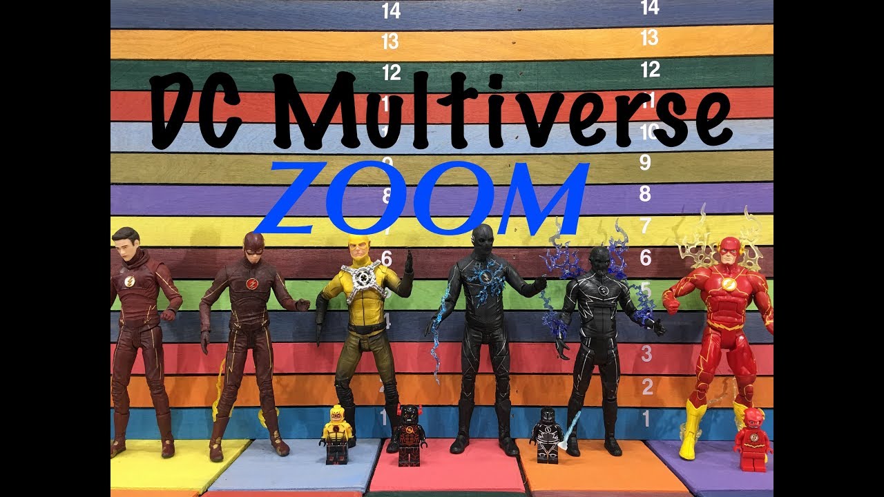 DC Multiverse ZOOM action figure toy review - YouTube