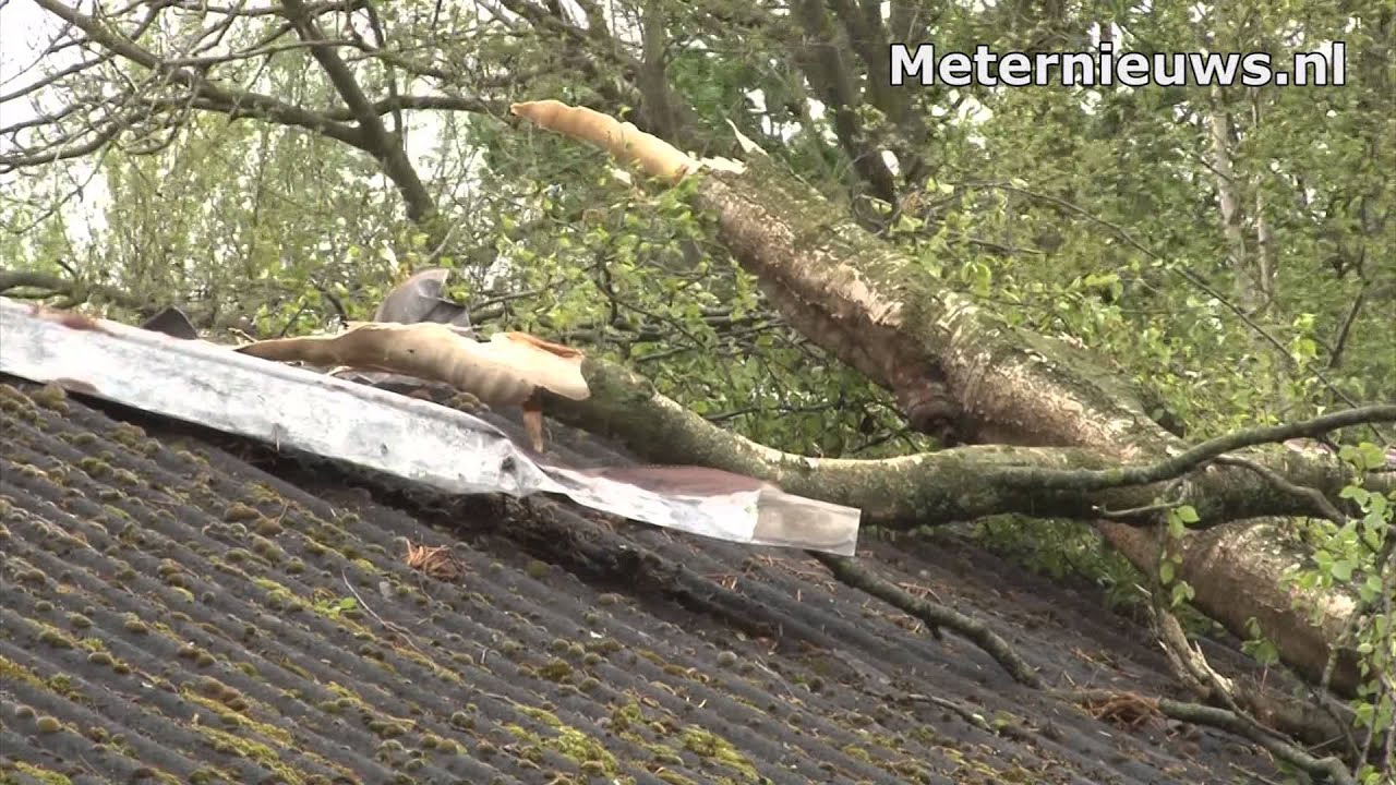 Windhoos in Harkstede - YouTube