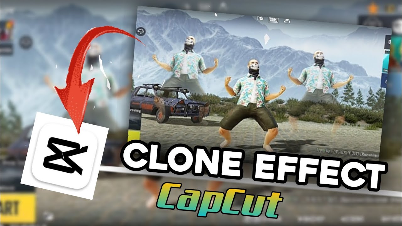 Bgmi Clone Effect 🌪| How To Make Clone Effect Bgmi Lobby 😊 | Edit Clone Effect With capcut ...