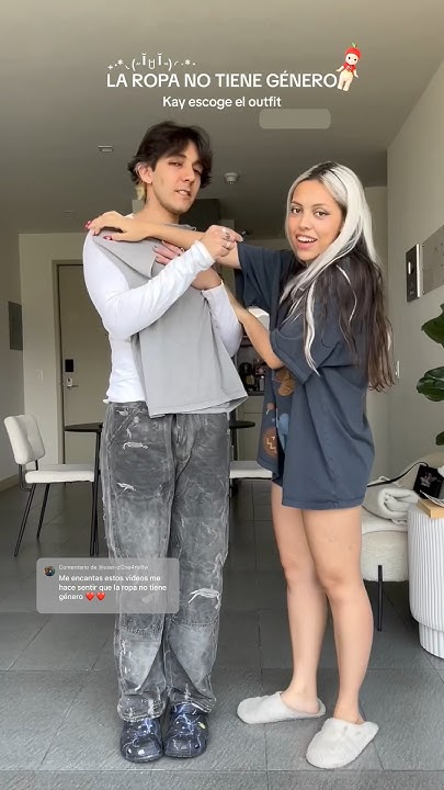 probando que la ropa no tiene género ¿mi novio o yo? 🫵🏼😠 @nandodeibarrondo #moda #outfit - YouTube