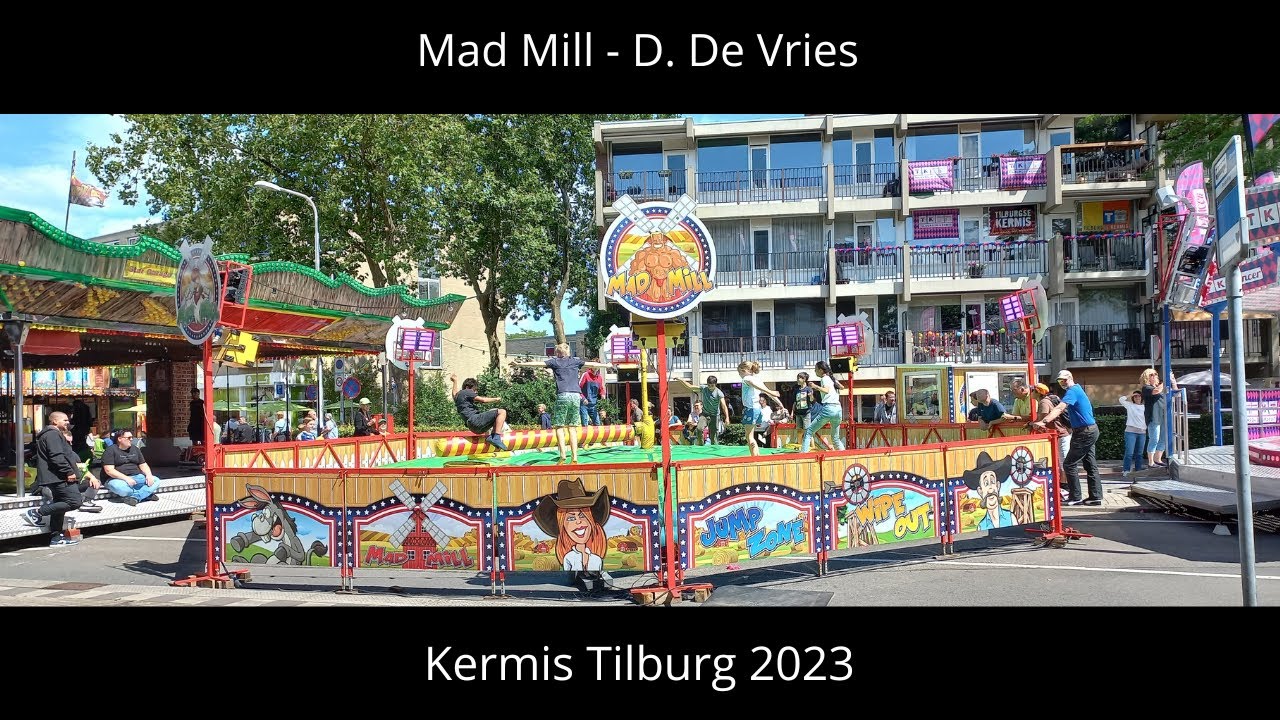 Mad Mill - D. De Vries (Offride) Kermis Tilburg 2023 - YouTube