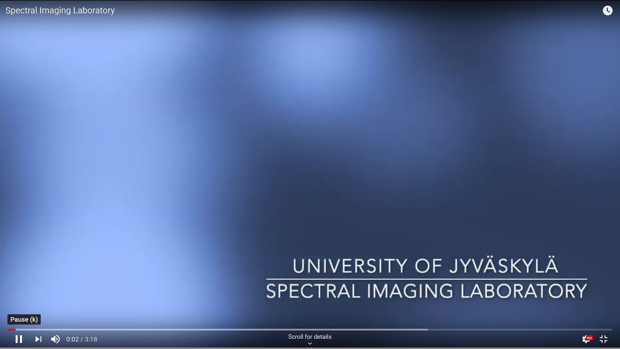 Spectral Imaging Laboratory - YouTube