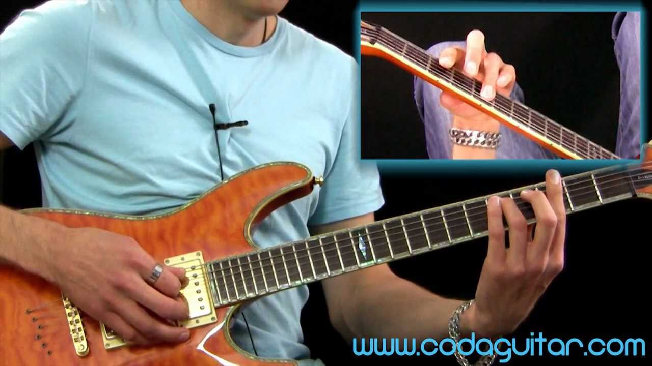 How To Play 3 Fingered Power Chords - YouTube