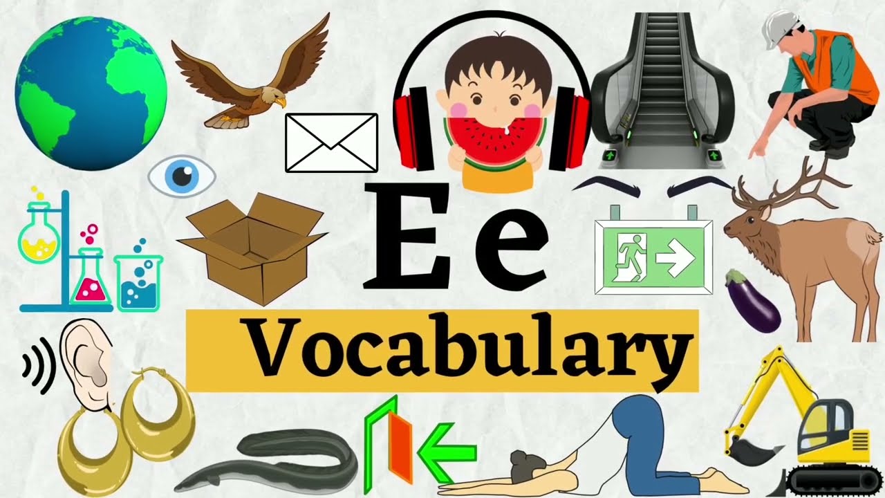 Words that start with Ee|Recognition|Phonics|Ee Vocabulary |Word bank ...
