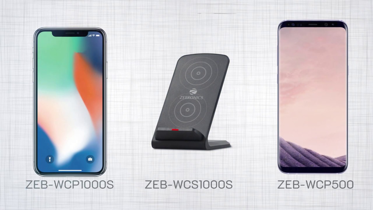 Portable wireless chargers | Zebronics - YouTube