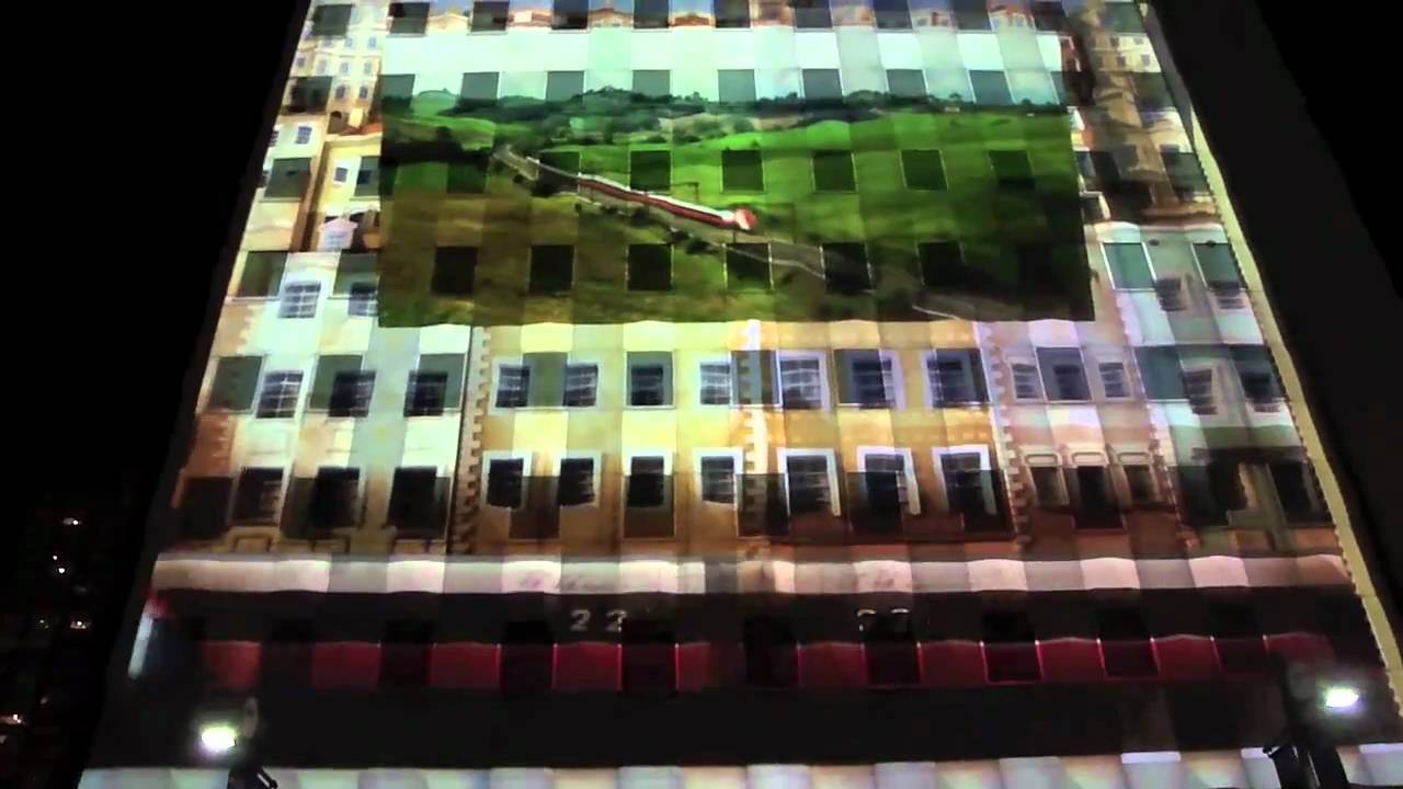 Praetorian Building 4D Mapping Projection - YouTube