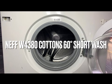 NEFF W4380 Integrated- Sofa Throw Cottons 60° - YouTube