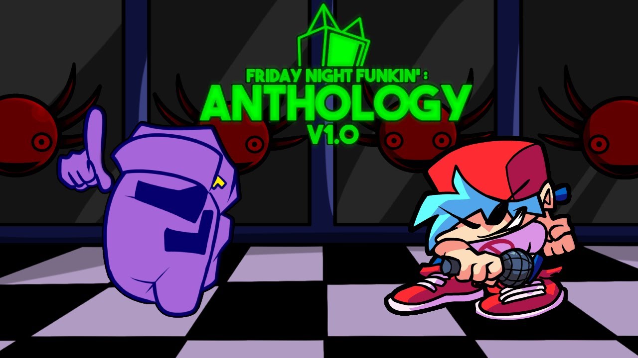 Friday Night Funkin' Anthology V1 | VS Ourple SUS (Among Us/KinitoPET ...