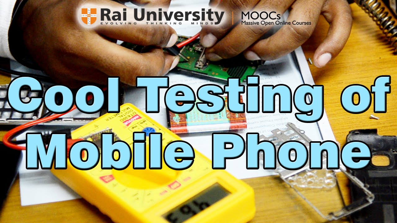 Cool testing of mobile phones - YouTube
