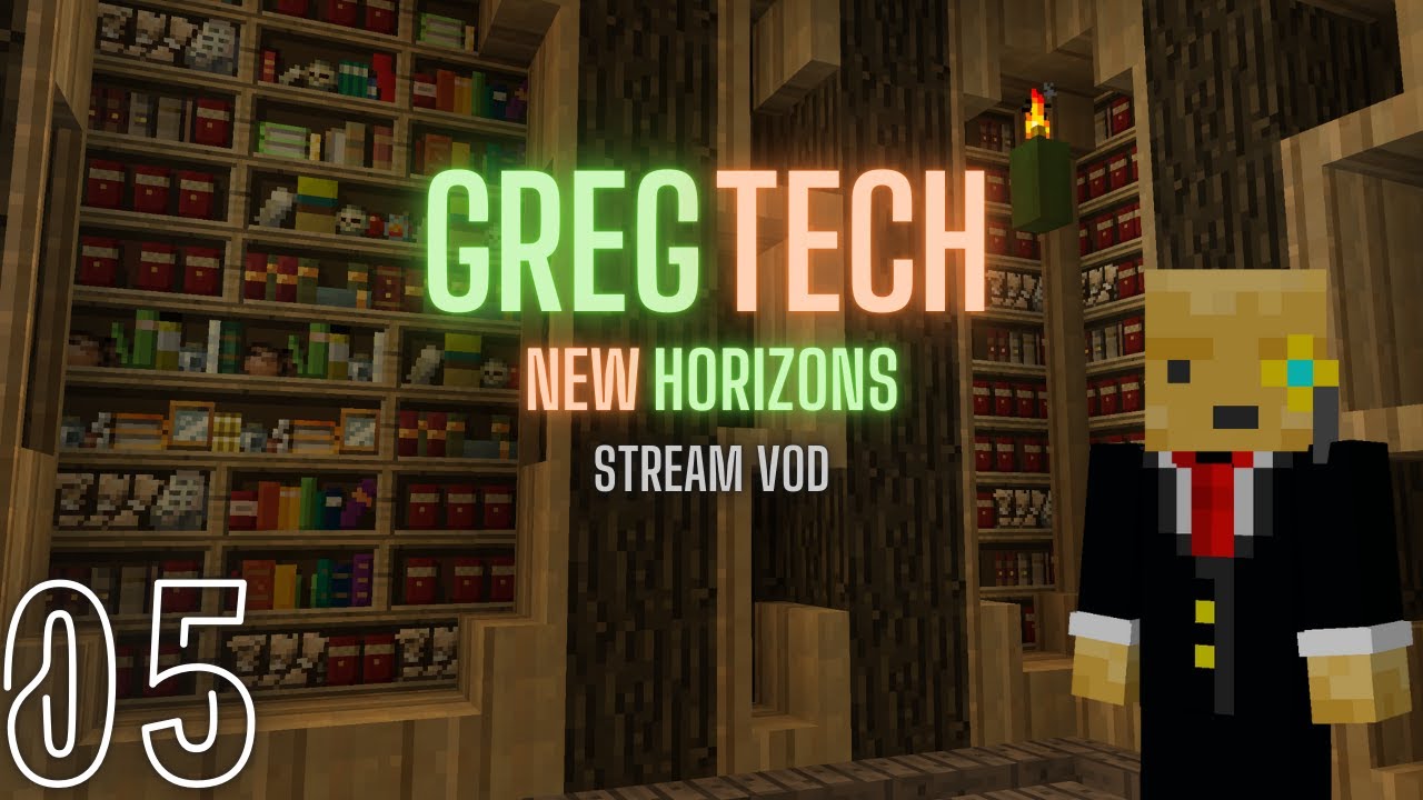 Gregtech New Horizons [Stargate Run] - Stream VOD Day 5: Finally Steel ...