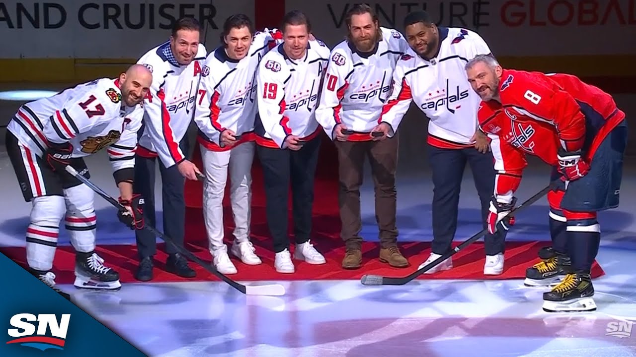 Washington Capitals Special Pre-Game Puck Drop Ceremony - YouTube