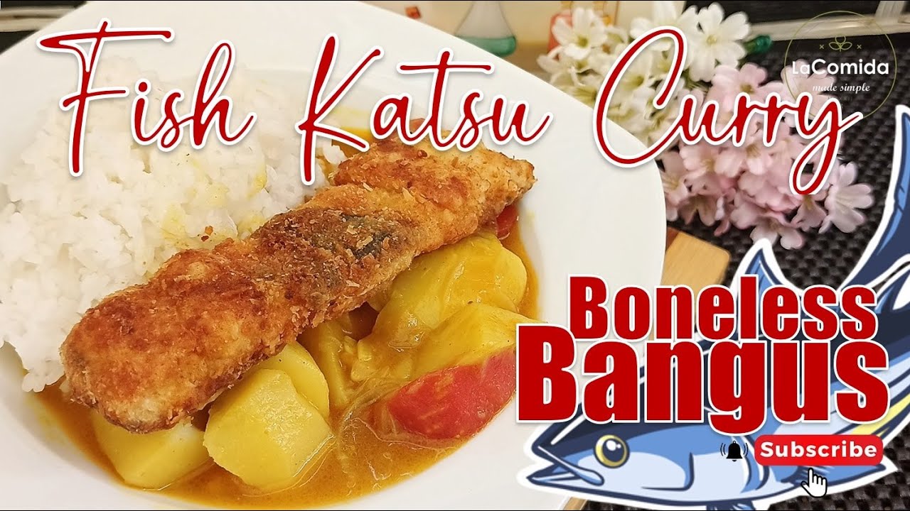 JAPANESE-STYLE FISH KATSU CURRY! BONELESS BANGUS KATSU CURRY! - YouTube