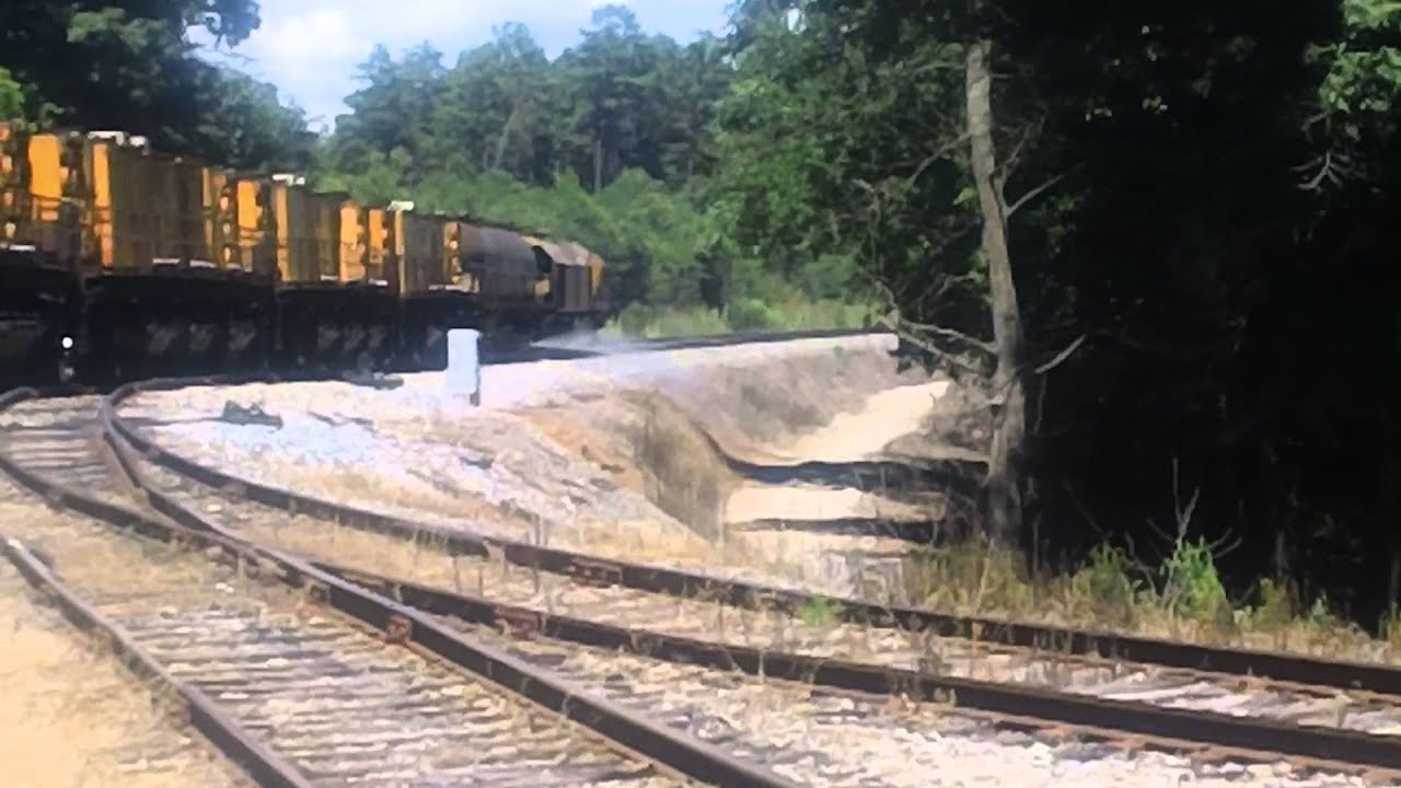 Loram Track Grinding Equipment Greenville, SC - YouTube