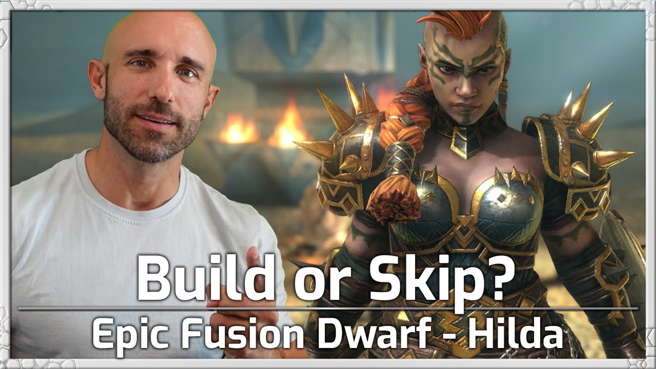 Epic Fusion Dwarf (Hilda) - Build or Skip? - RAID Shadow Legends - YouTube