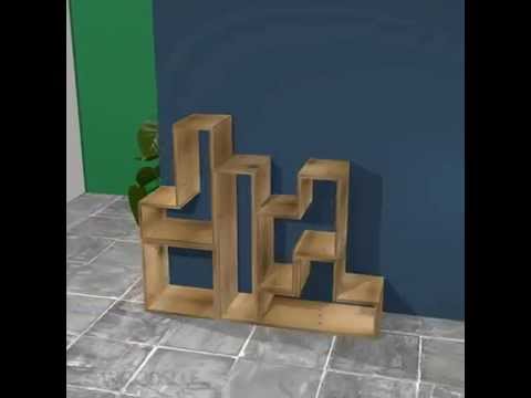 Woodself: How to build a Tetris shelf