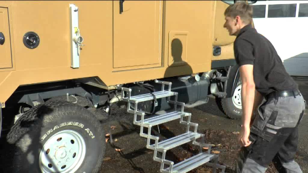 Expeditionsmobil Bremach T rex - YouTube