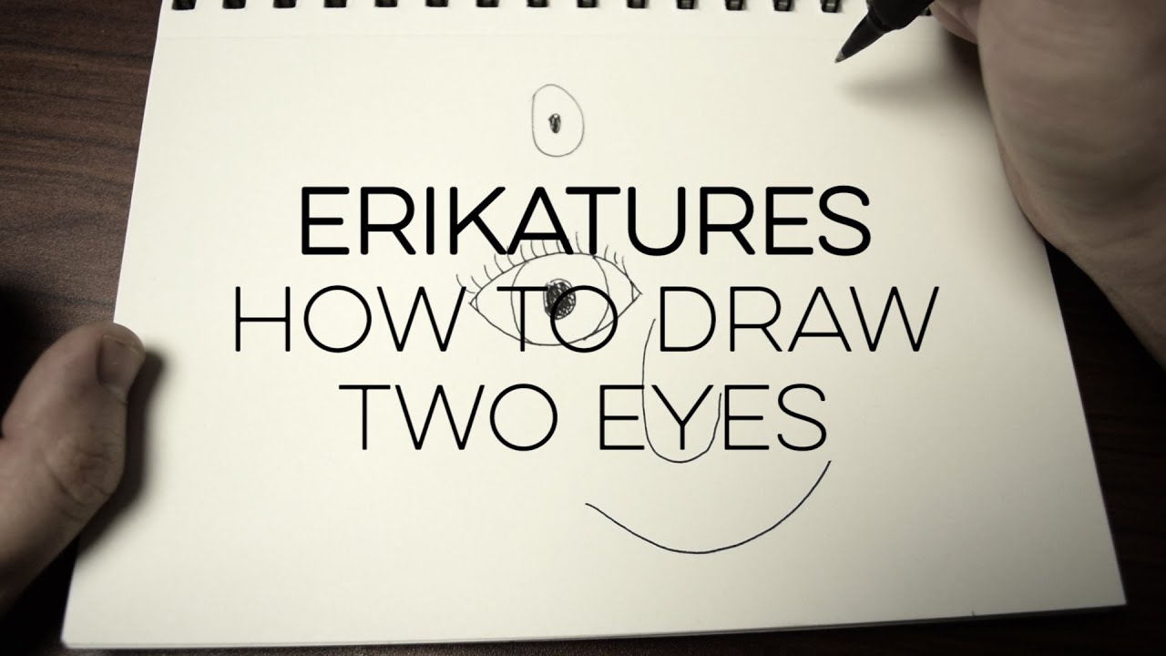 Erikatures #7 How to Draw Two Eyes - YouTube