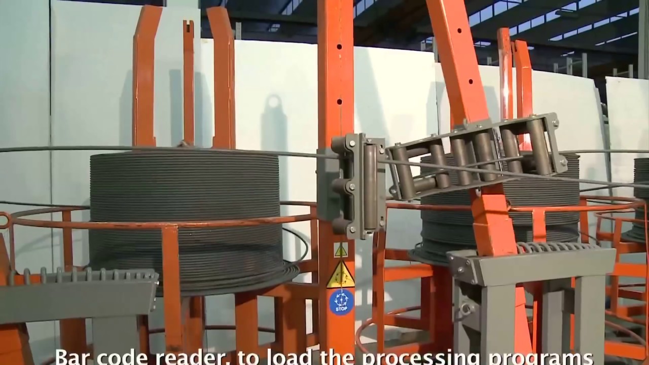 COIL16 3D - Automatic Stirrup Bender - Schnell Spa (Old Version) - YouTube