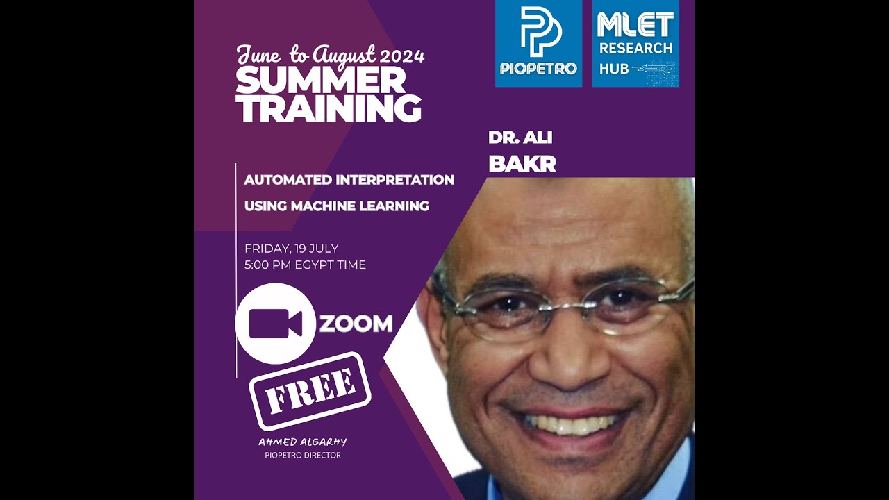 Automated interpretation using Machine Learning by Dr. Ali Bakr - YouTube