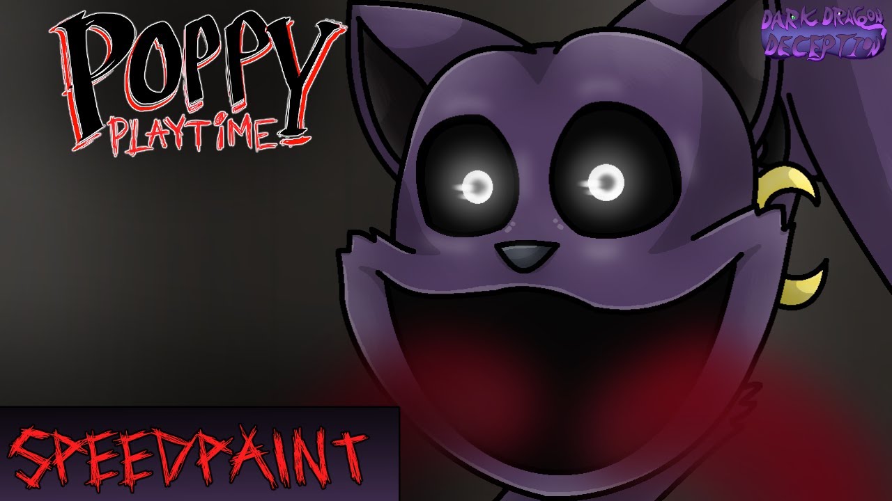 Poppy Playtime Speedpaint - CATNAP! 🐈🌙 - YouTube