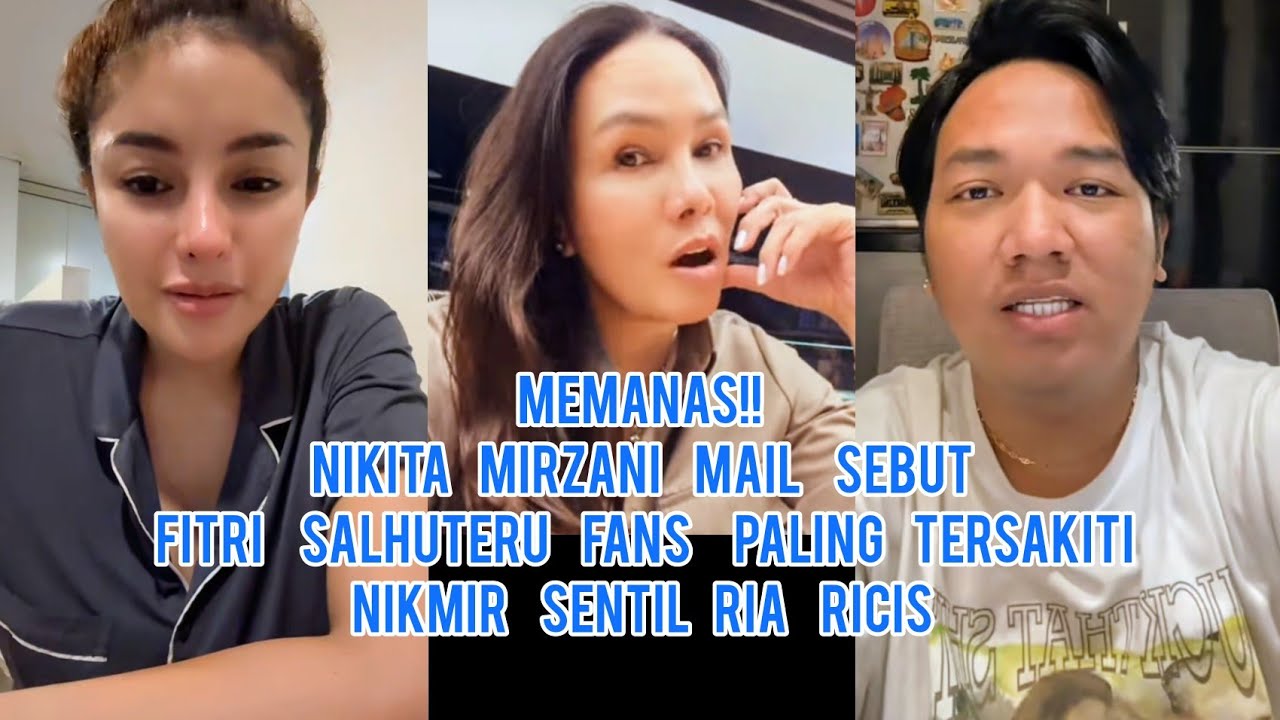 MEMANAS!! Nikita Mirzani Mail Sebut Fitri Salhuteru Fans Paling ...