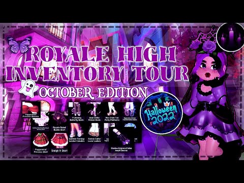 Royale High Inventory Tour HALLOWEEN EDITION 👻🎃 - YouTube