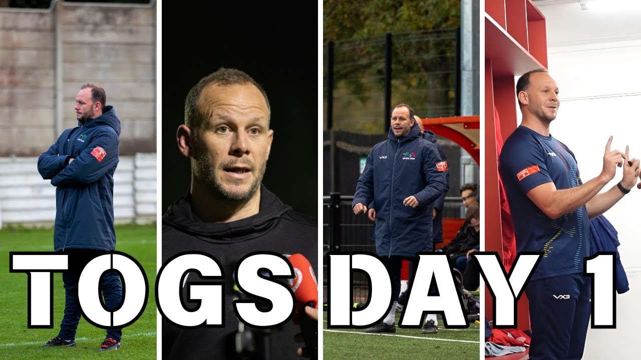 Togs day 1 | Behind the scenes of Beaconsfield Town as Togs leads the ...