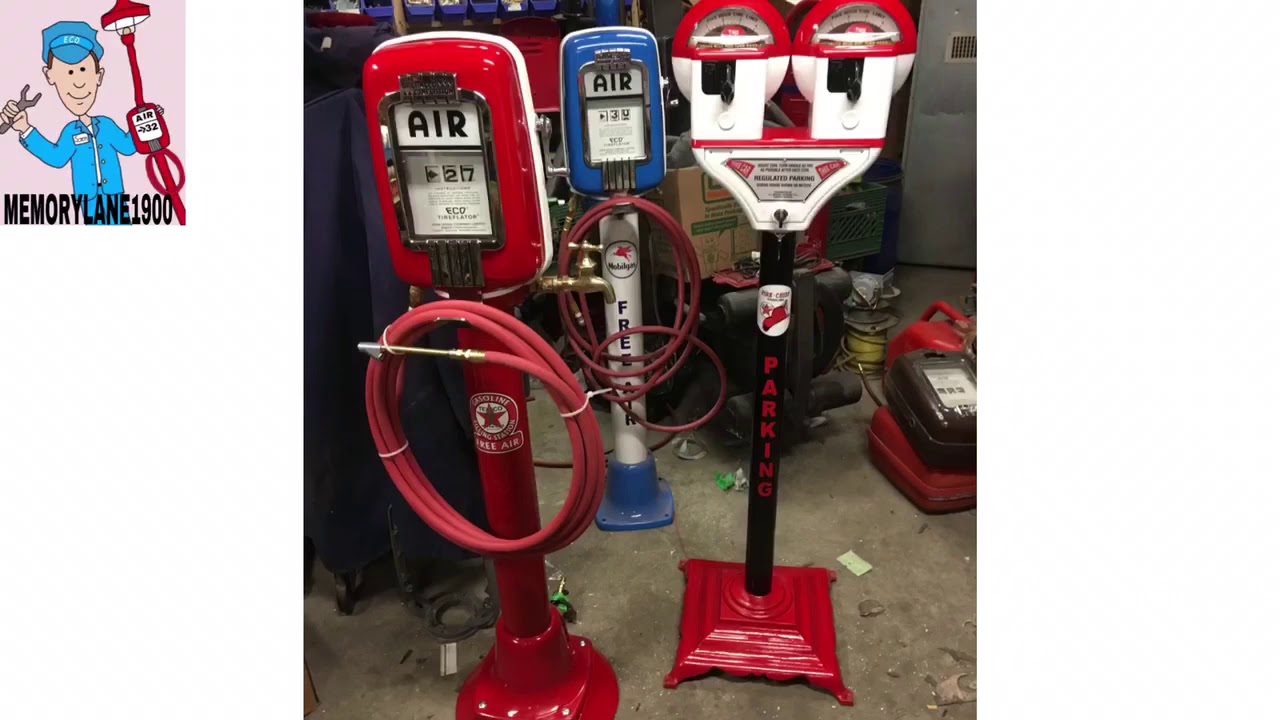 ECO AIR METER ,GAS PUMP, PARKING METERS, GAS GLOBE SIGNS, FIRE ALARM ...