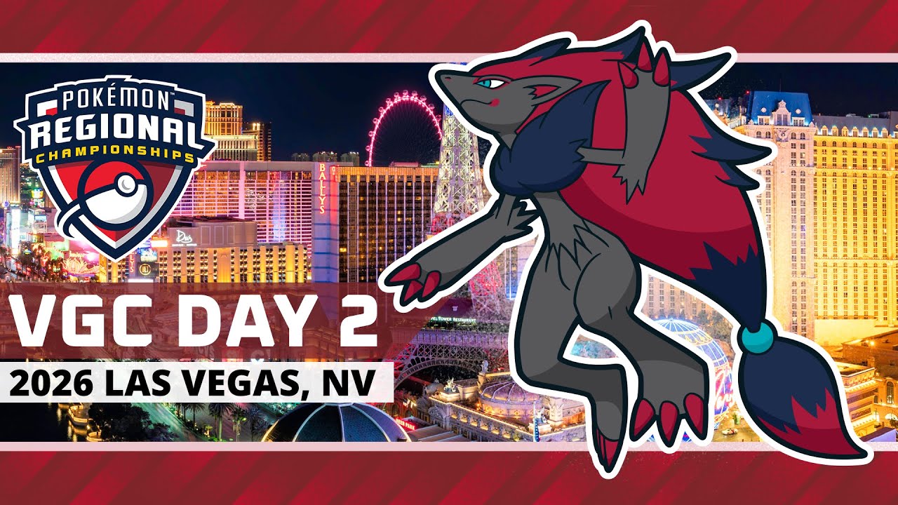 VGC Day 2 | 2026 Pokémon Las Vegas Regional Championships - YouTube