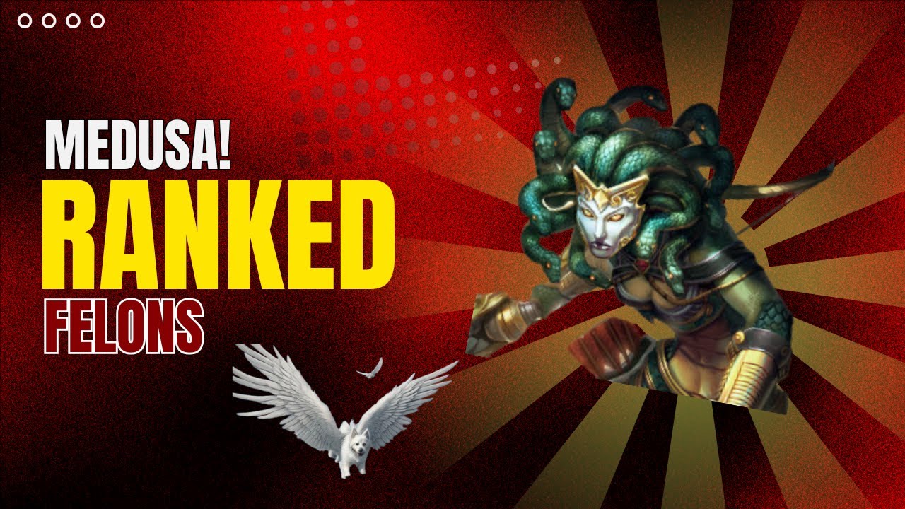MEDUSA JUNGLE - She is insane, Smite 2 ranked - YouTube