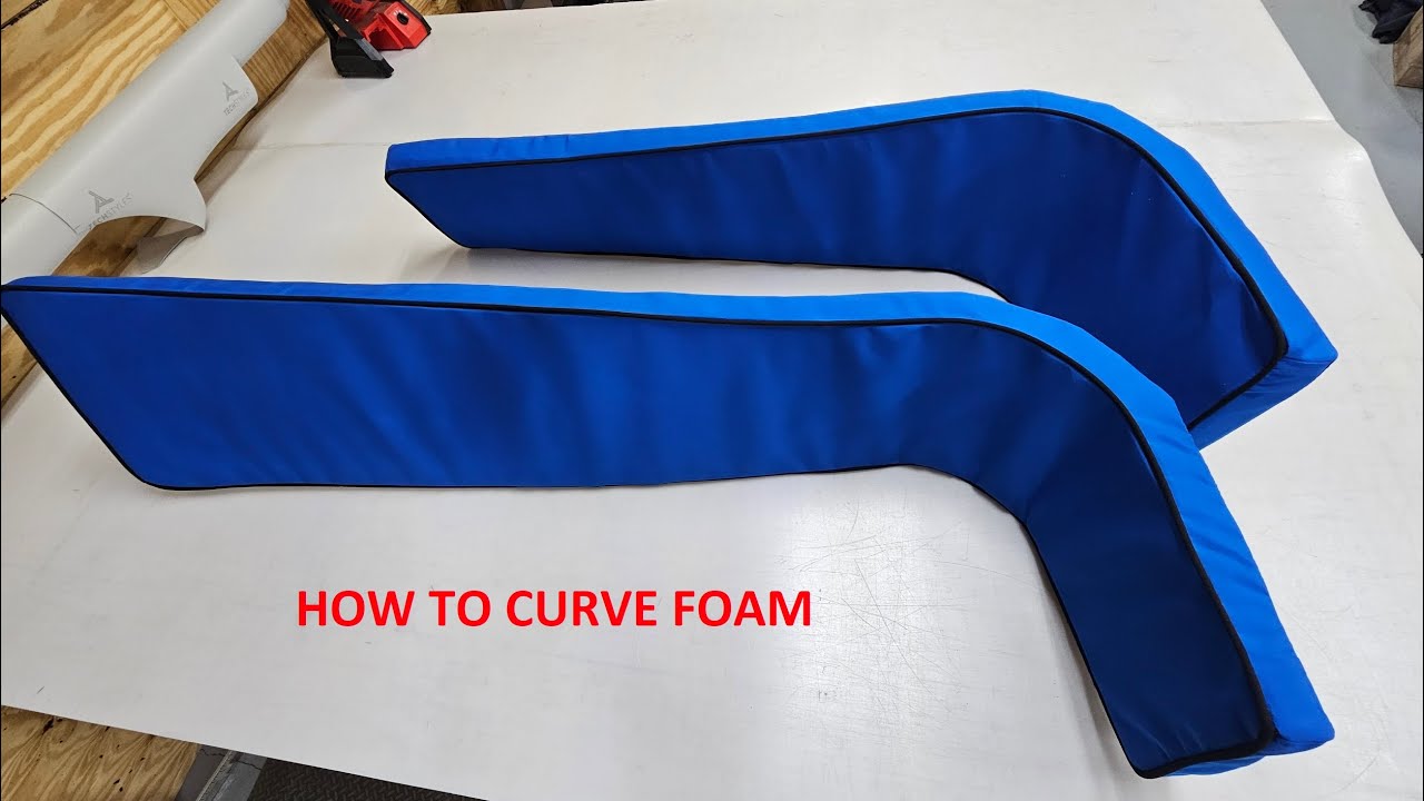 How to curve foam - YouTube