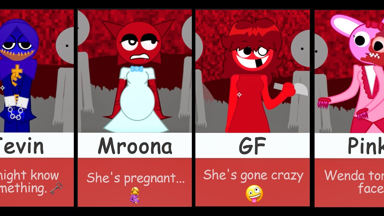 What happened to the Sprunki Retake Bonus & Delux? | ALL Characters ...