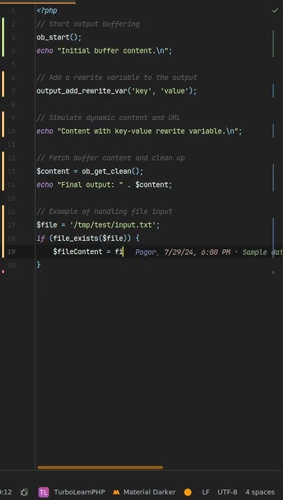 How does output_add_rewrite_var() affect #php output? unlock #php #secrets mastering - YouTube