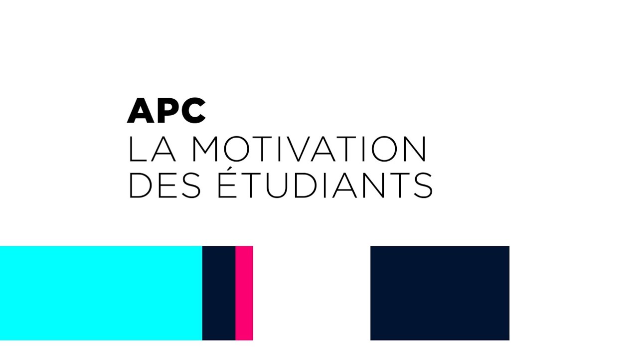 APC - La motivation des étudiants - YouTube