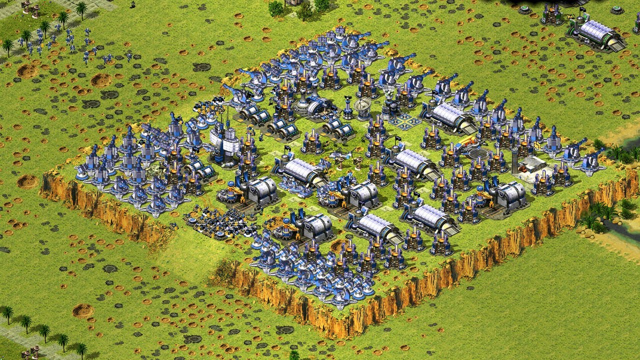 Red Alert 2 | Extra hard AI | 7 vs 1 | france | cannon - YouTube