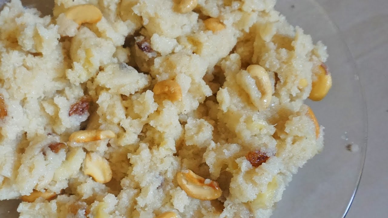 Kesari Bath With Banana | Rava Kesari recipe | Suji Kesari recipe - YouTube