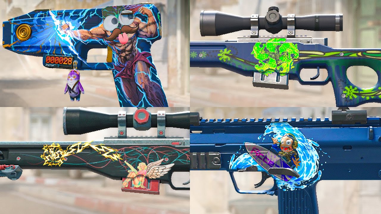 NEW STICKER COMBOS ARE🔥- CS2 COMMUNITY IS COOKING INSANE WILD CRAFTS🔥 ...