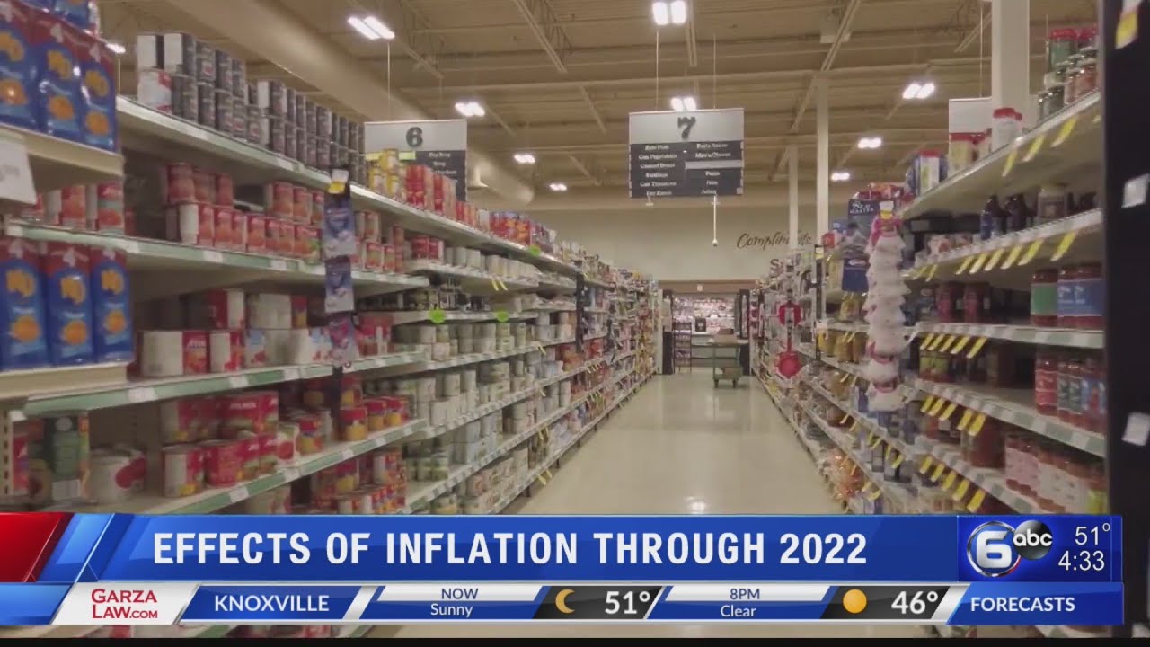 Effects of inflation through 2022 - YouTube