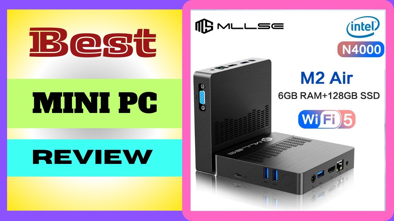 MLLSE M2 Air Mini PC Intel Celeron N4000 CPU Window11 6GB RAM 128GB ROM ...